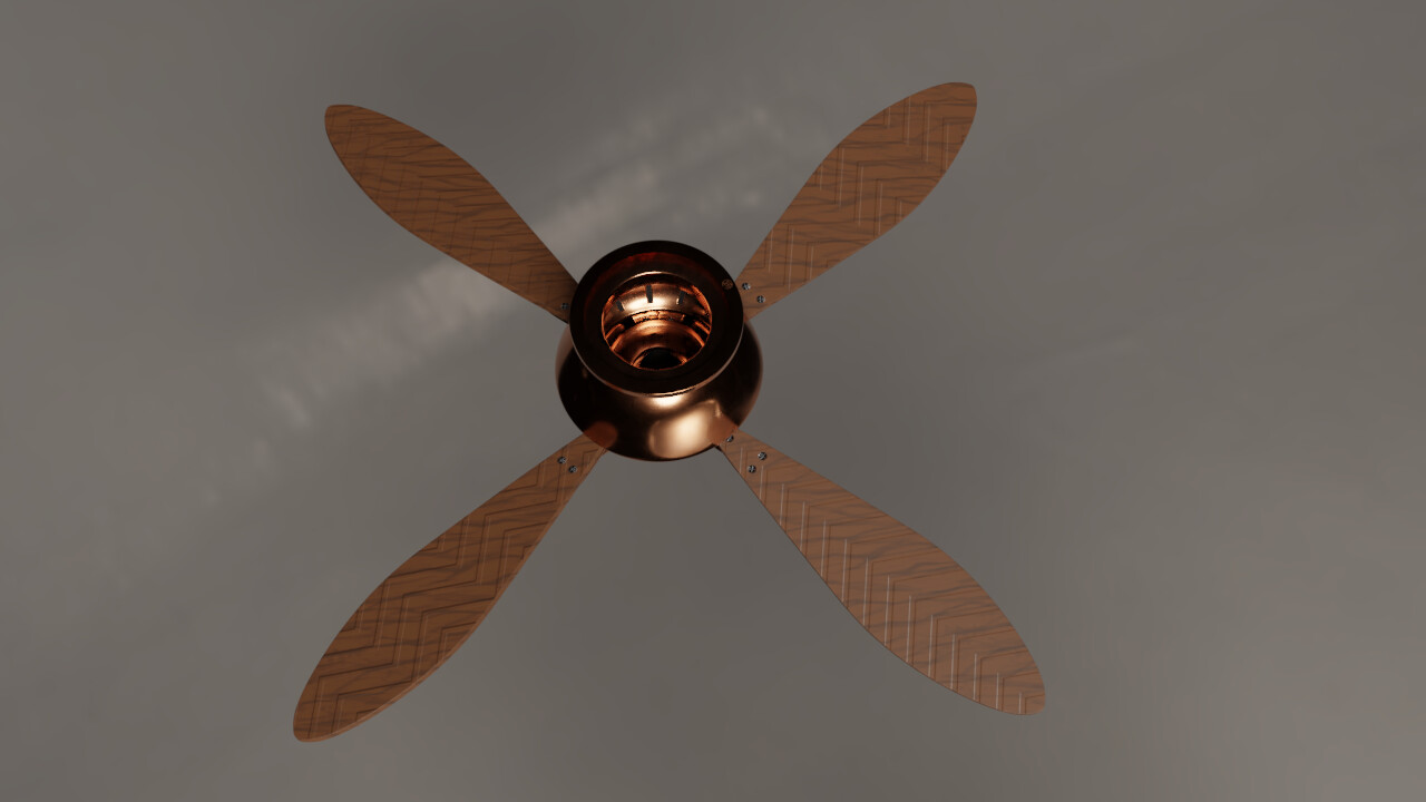 ArtStation - Ceiling Fan | Game Assets