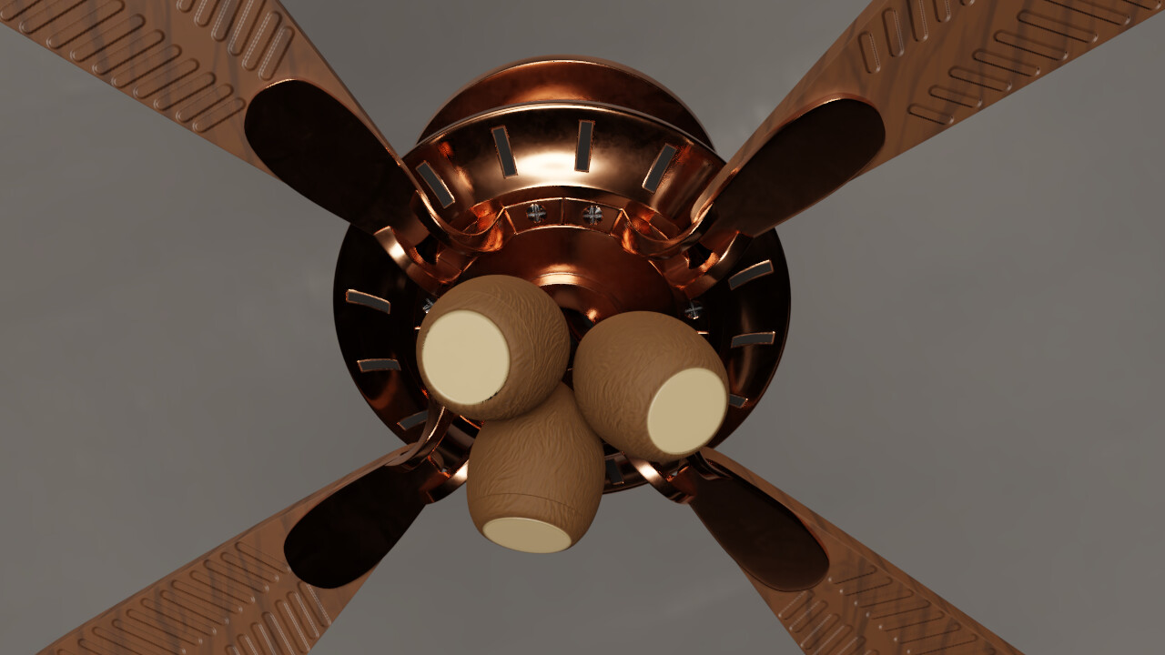 ArtStation - Ceiling Fan | Game Assets