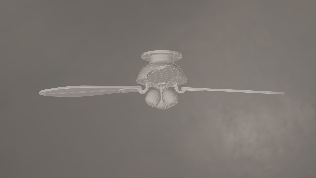 ArtStation - Ceiling Fan | Game Assets