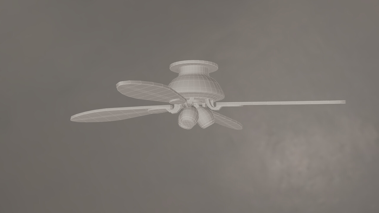 ArtStation - Ceiling Fan | Game Assets