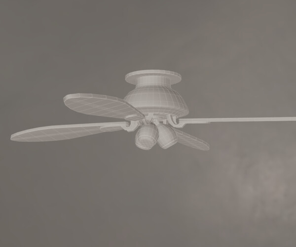 ArtStation - Ceiling Fan | Game Assets