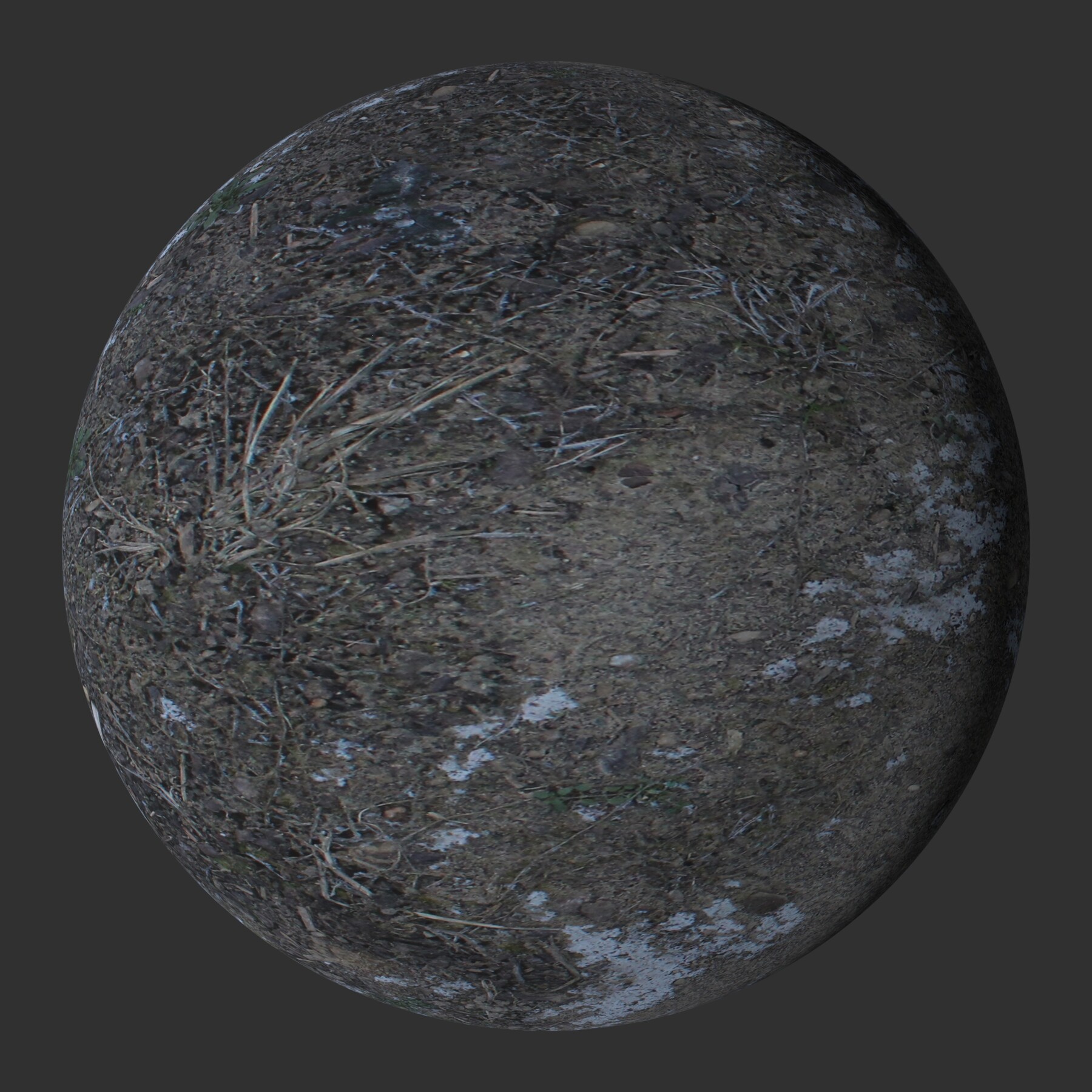 ArtStation - Frozen Ground 1 PBR Material | Game Assets
