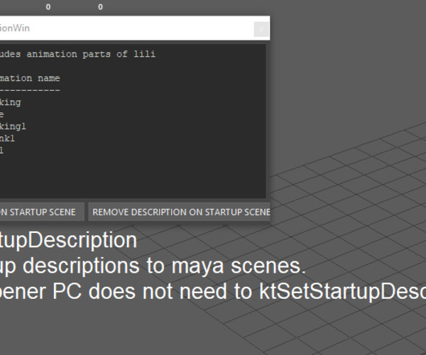 ArtStation - Startup Scene Comment for Maya | Resources