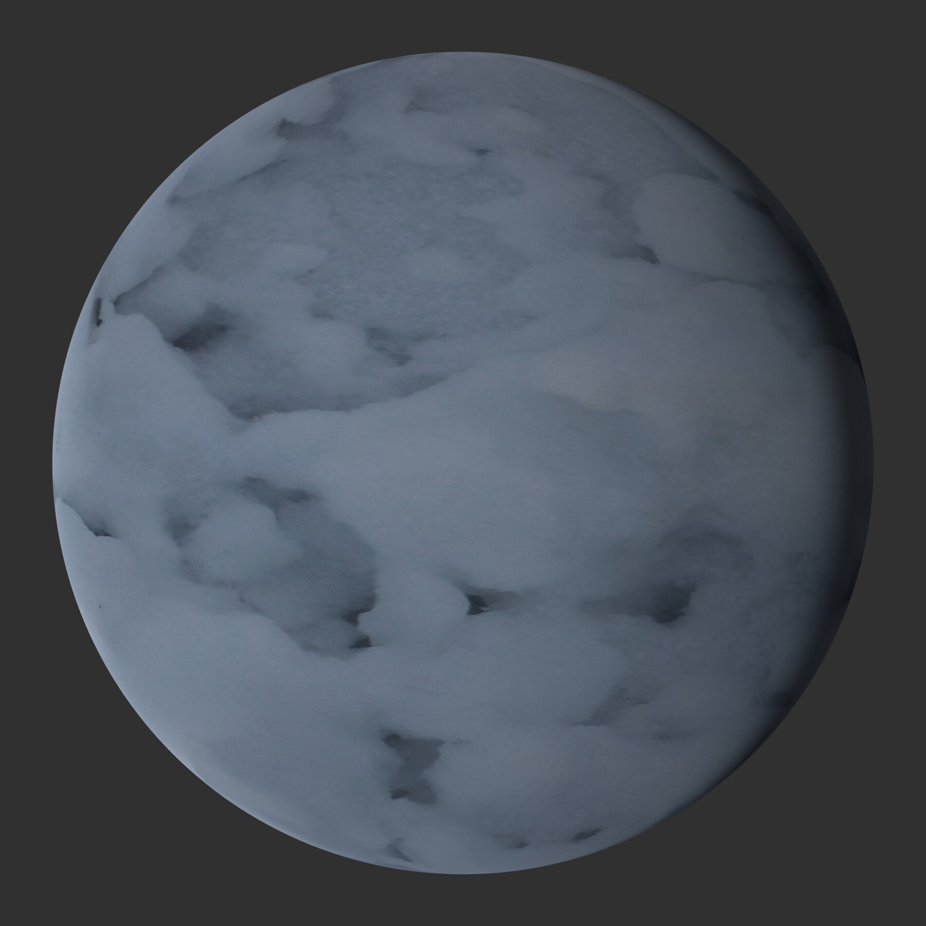 ArtStation - Snow Ground 2 PBR Material | Game Assets