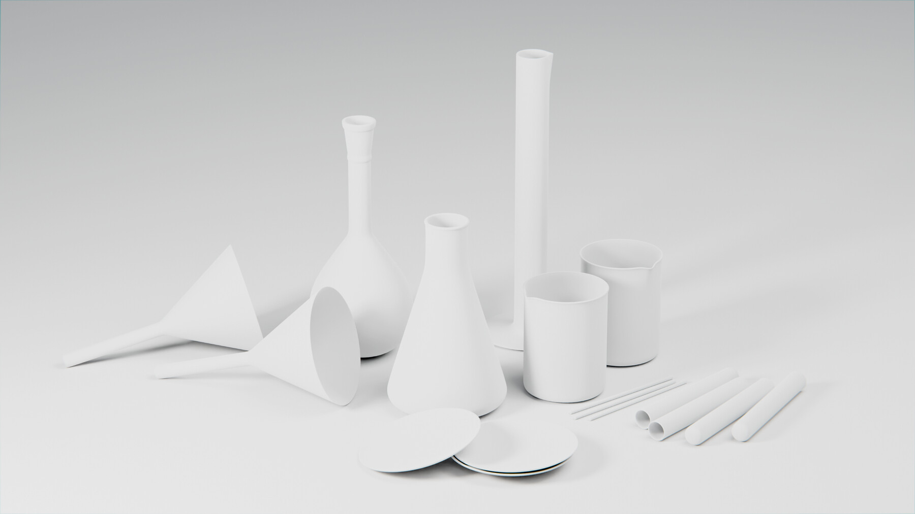 ArtStation - Laboratory Glassware Set | Resources