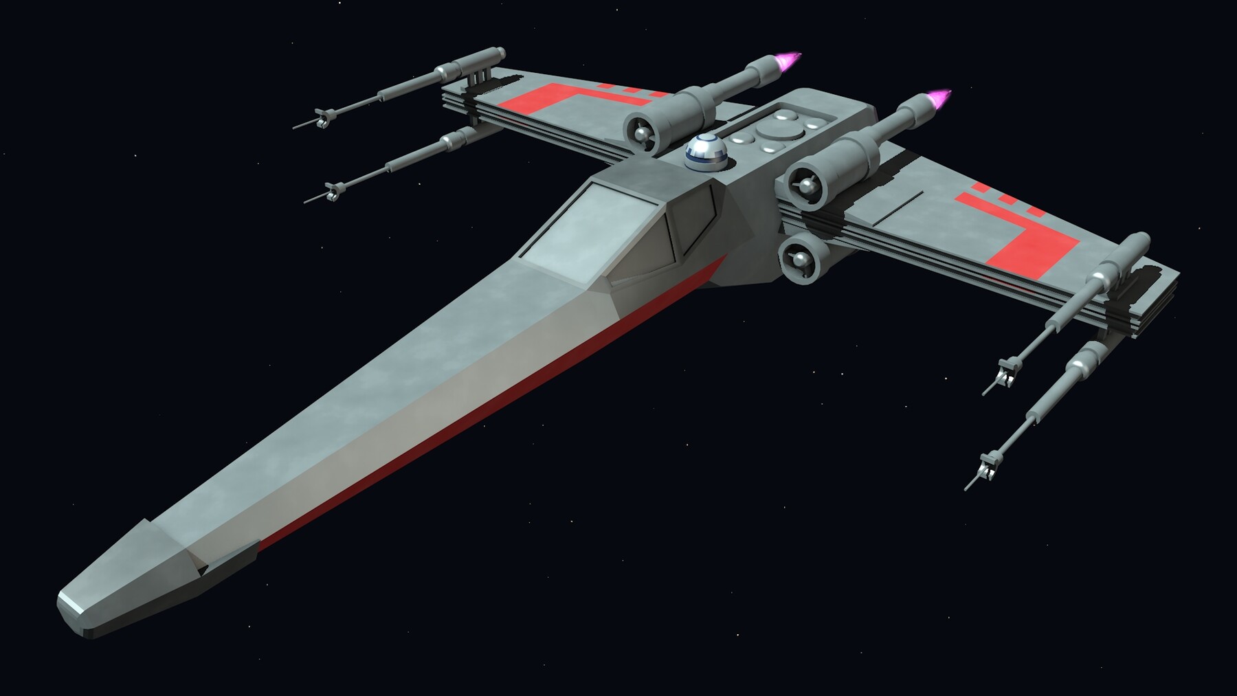 ArtStation - Star Wars - X Wing | Game Assets