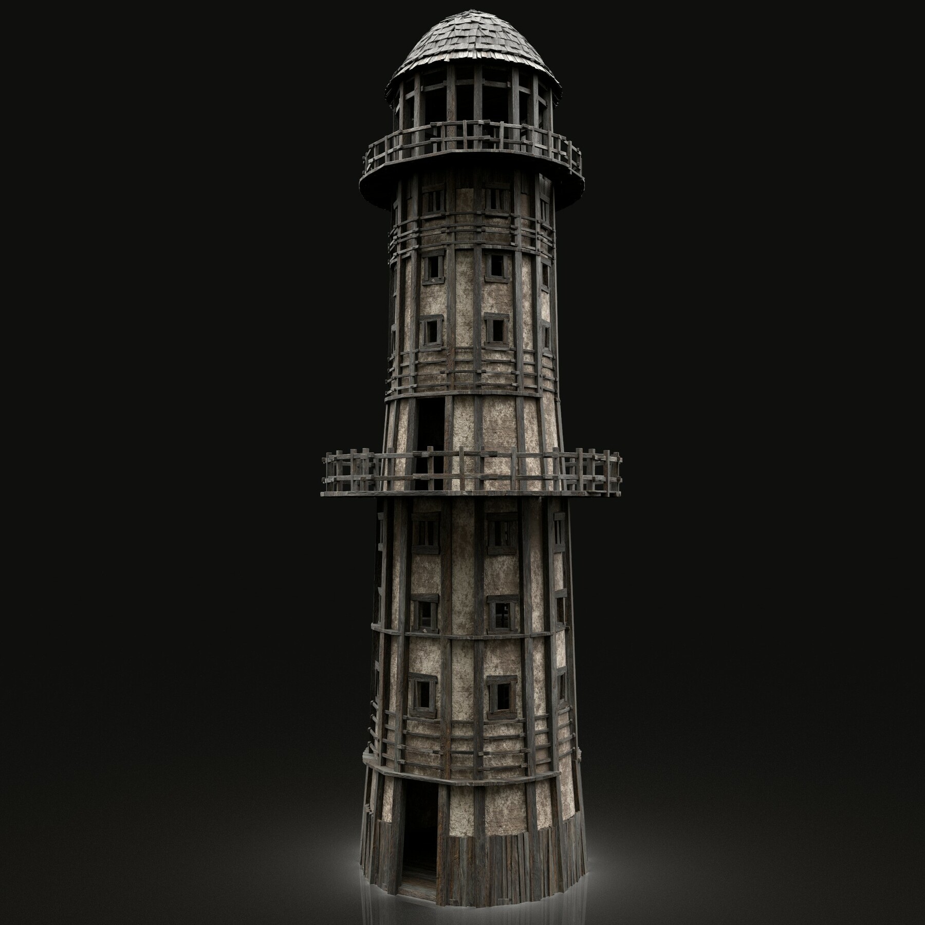 ArtStation - ENTERABLE AAA NEXT GEN MEDIEVAL LIGHTHOUSE LANTERN TOWER ...