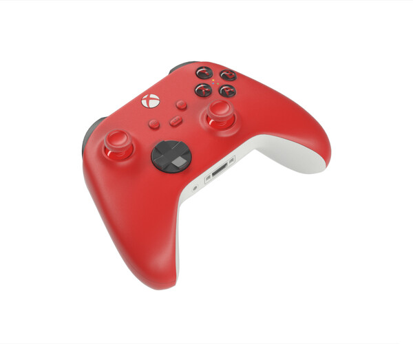ArtStation - Xbox Series Wireless Controller Pulse Red | Resources