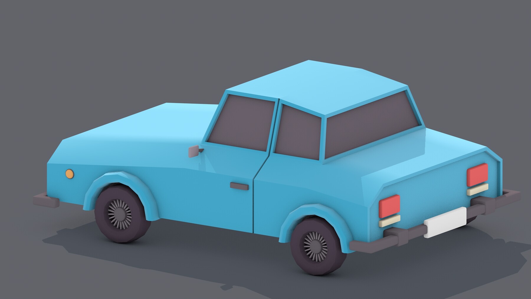 ArtStation - Low-poly Car | Resources