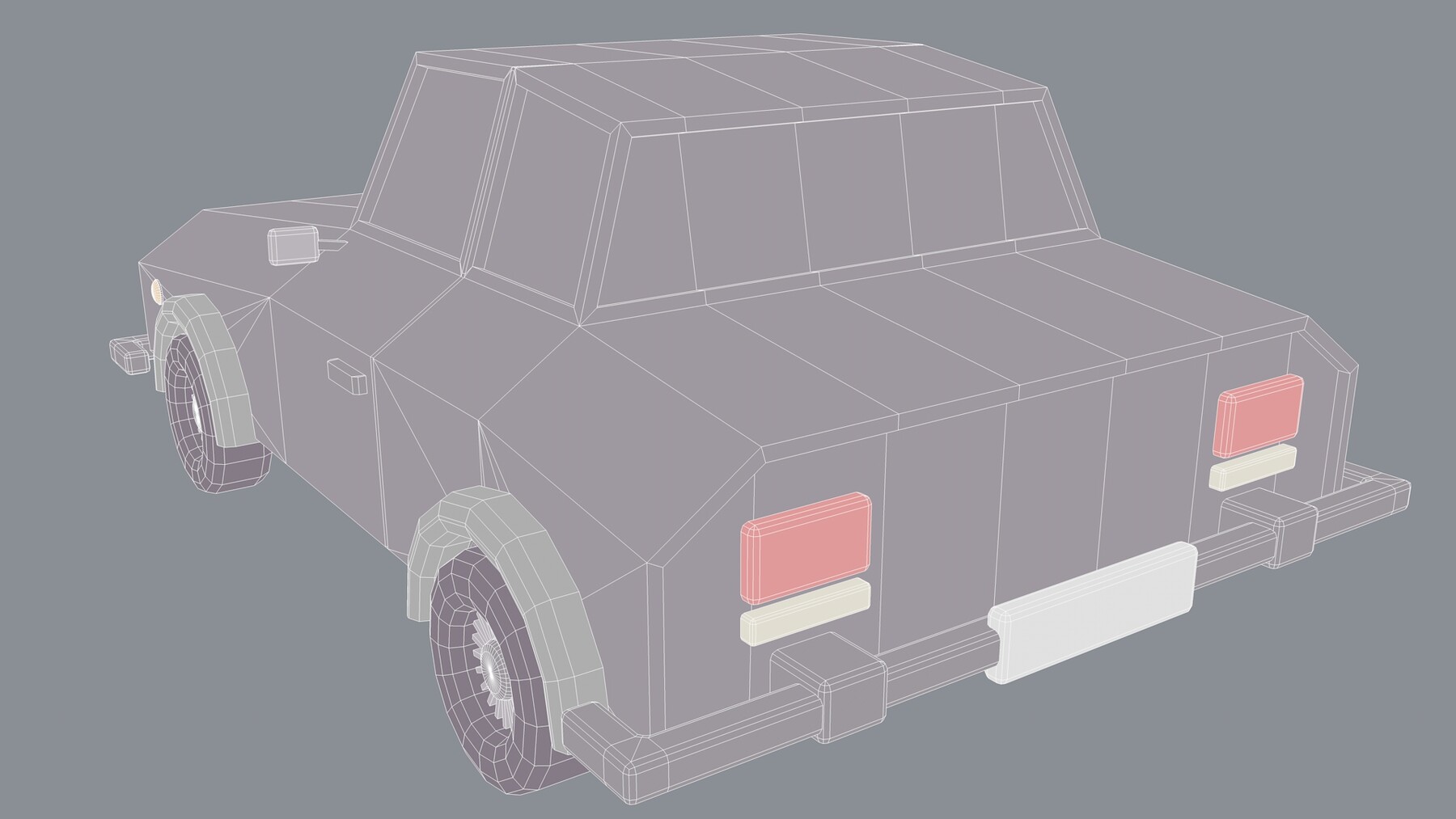 ArtStation - Low-poly Car | Resources