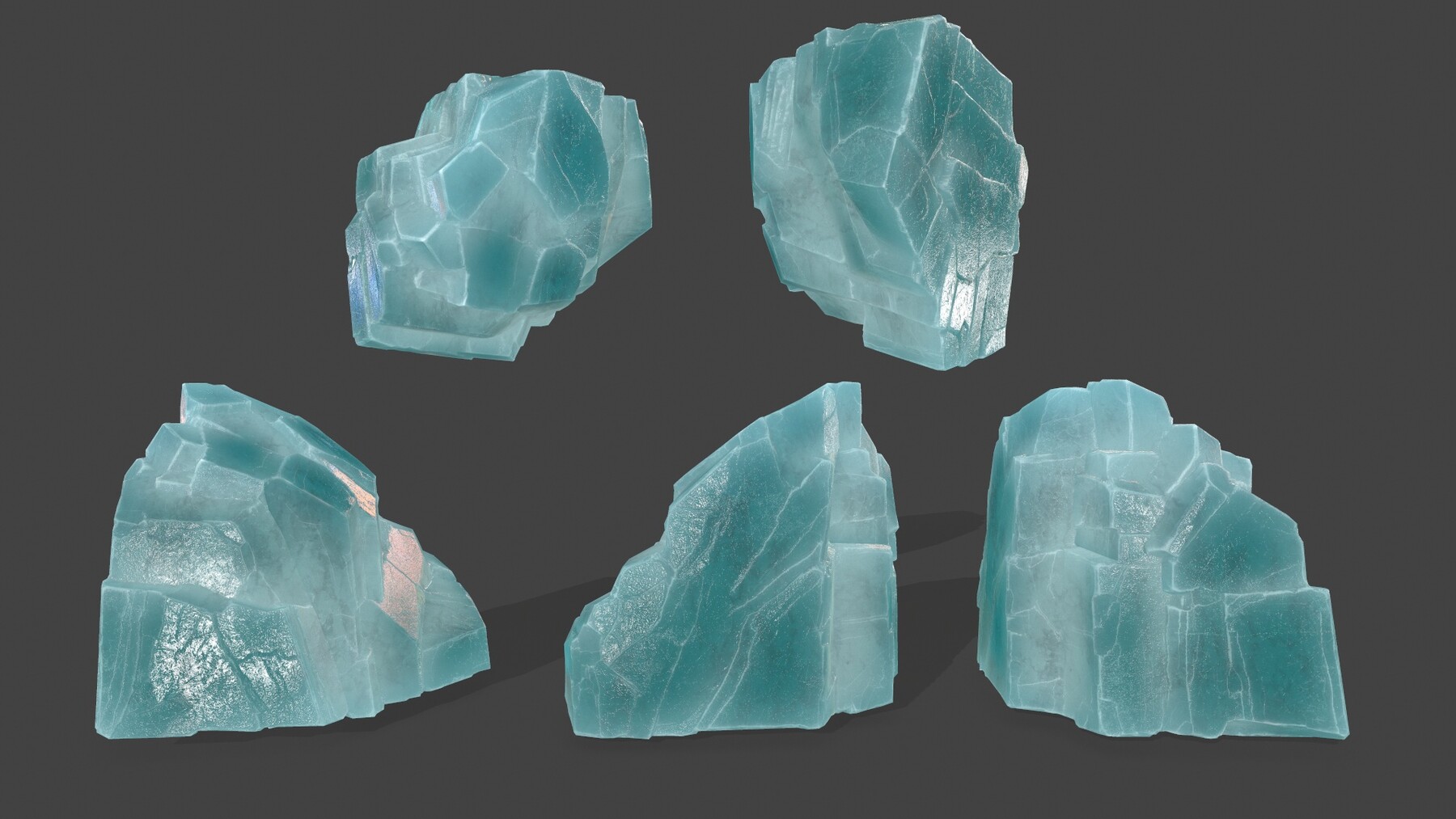ArtStation - ice set | Game Assets