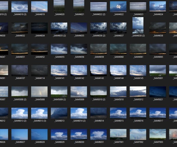 ArtStation - Handsome Clouds 550+ Photo Reference Pictures | Resources