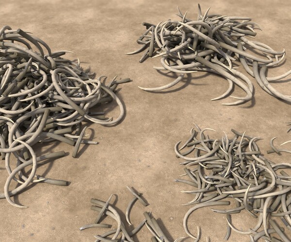 ArtStation - Bone Piles Collection | Game Assets