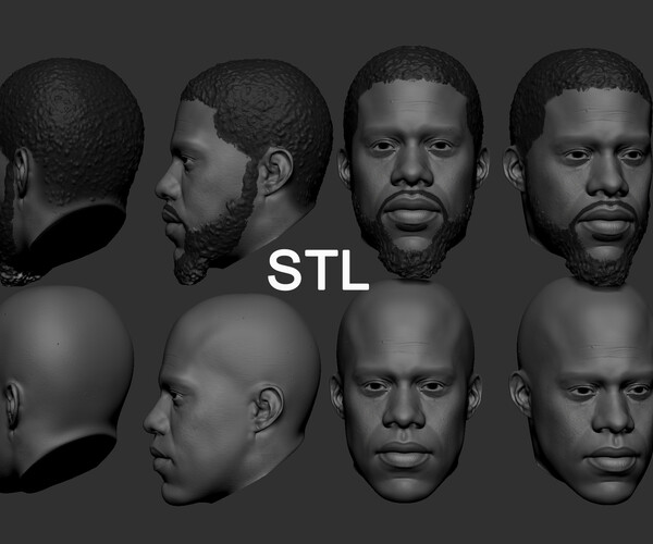 ArtStation - Male Head | Resources