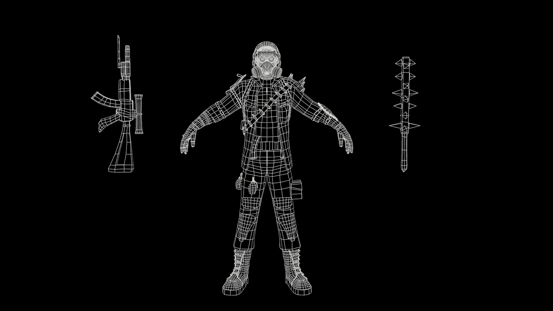 ArtStation - Raider | Game Assets