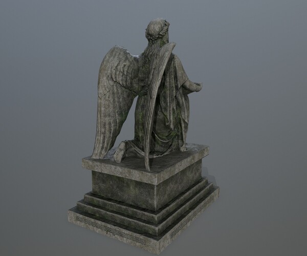 ArtStation - Angel_Statue | Game Assets