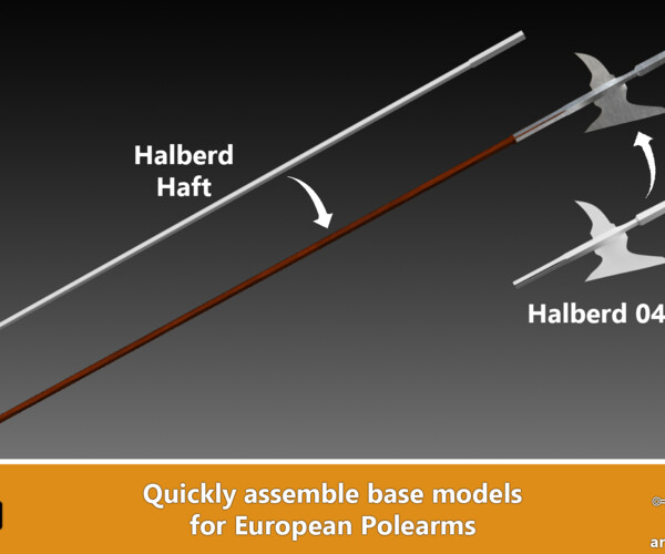 ArtStation - European Polearm Builder IMM | Brushes