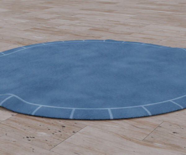 ArtStation - Circular Rug 3D model | Resources