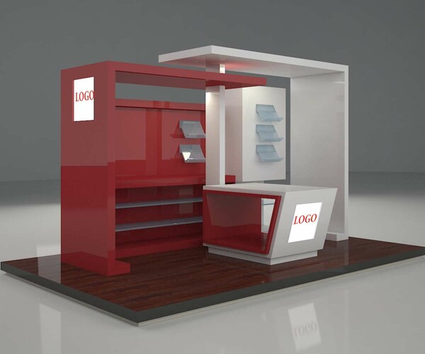 ArtStation - Booth 3D | Resources