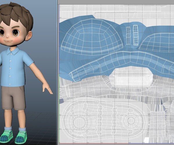 ArtStation - kid boy child | Resources