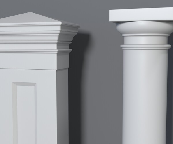 ArtStation - Columns Collection -3 - 10 pieces | Resources