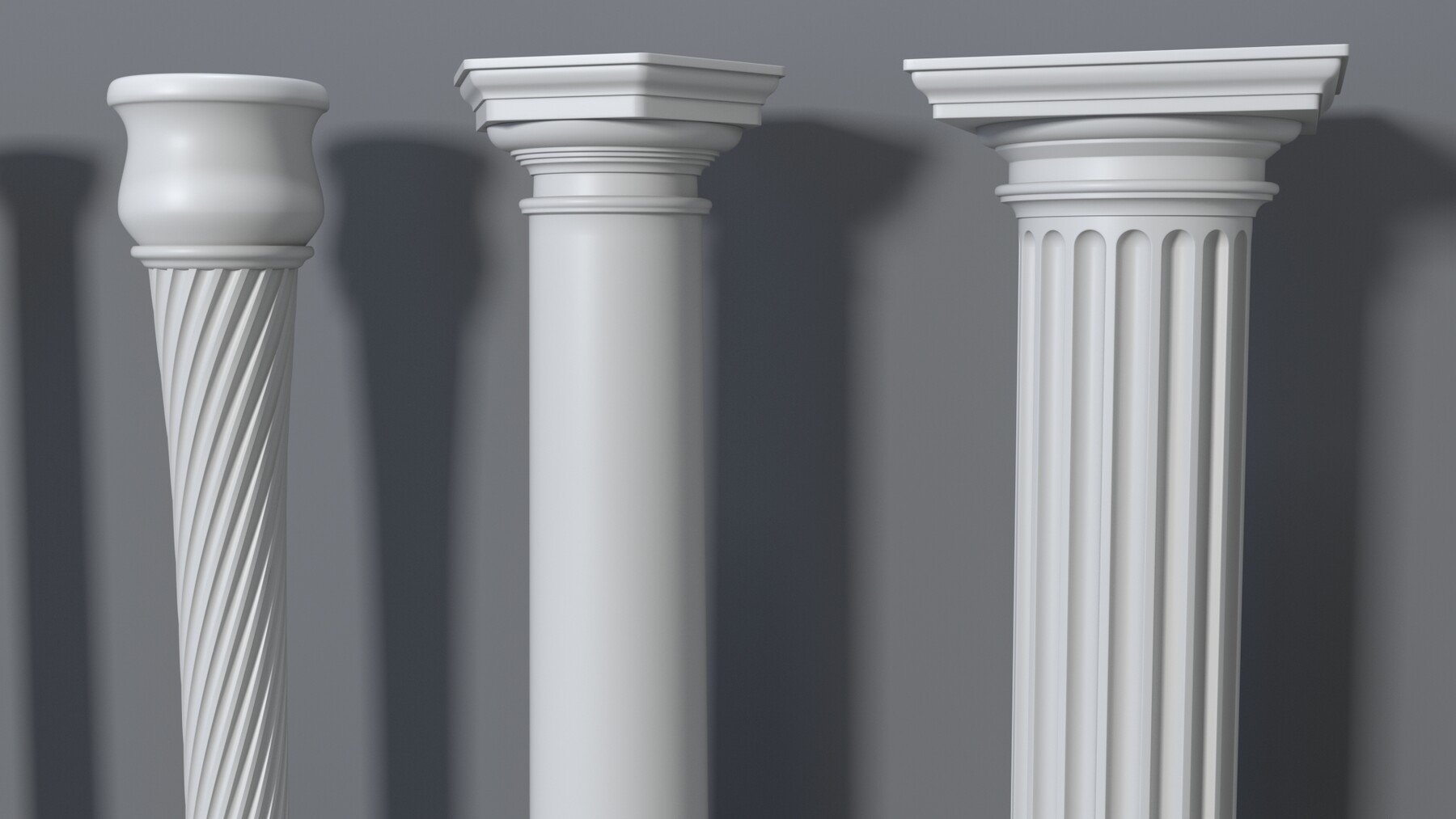 ArtStation - Columns Collection -3 - 10 pieces | Resources