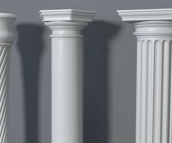 ArtStation - Columns Collection -3 - 10 pieces | Resources