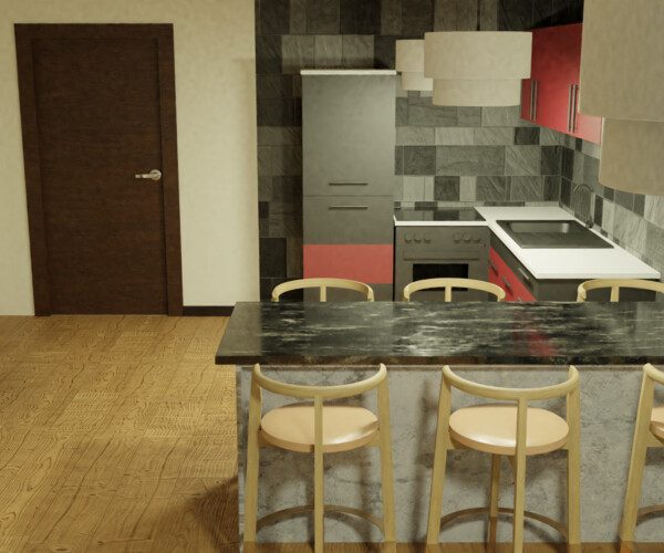 ArtStation - Cozy apartment | Game Assets