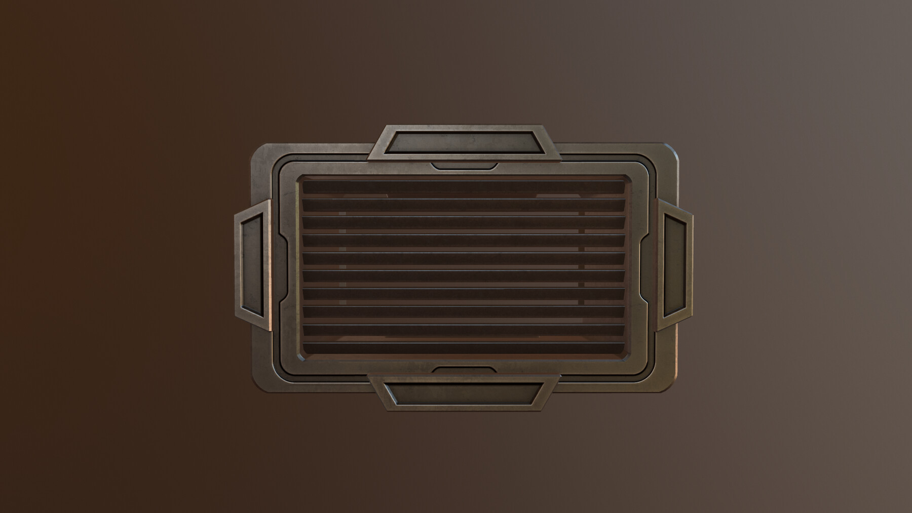 ArtStation - Sci Vi Air Vent Low-poly 3D model | Game Assets