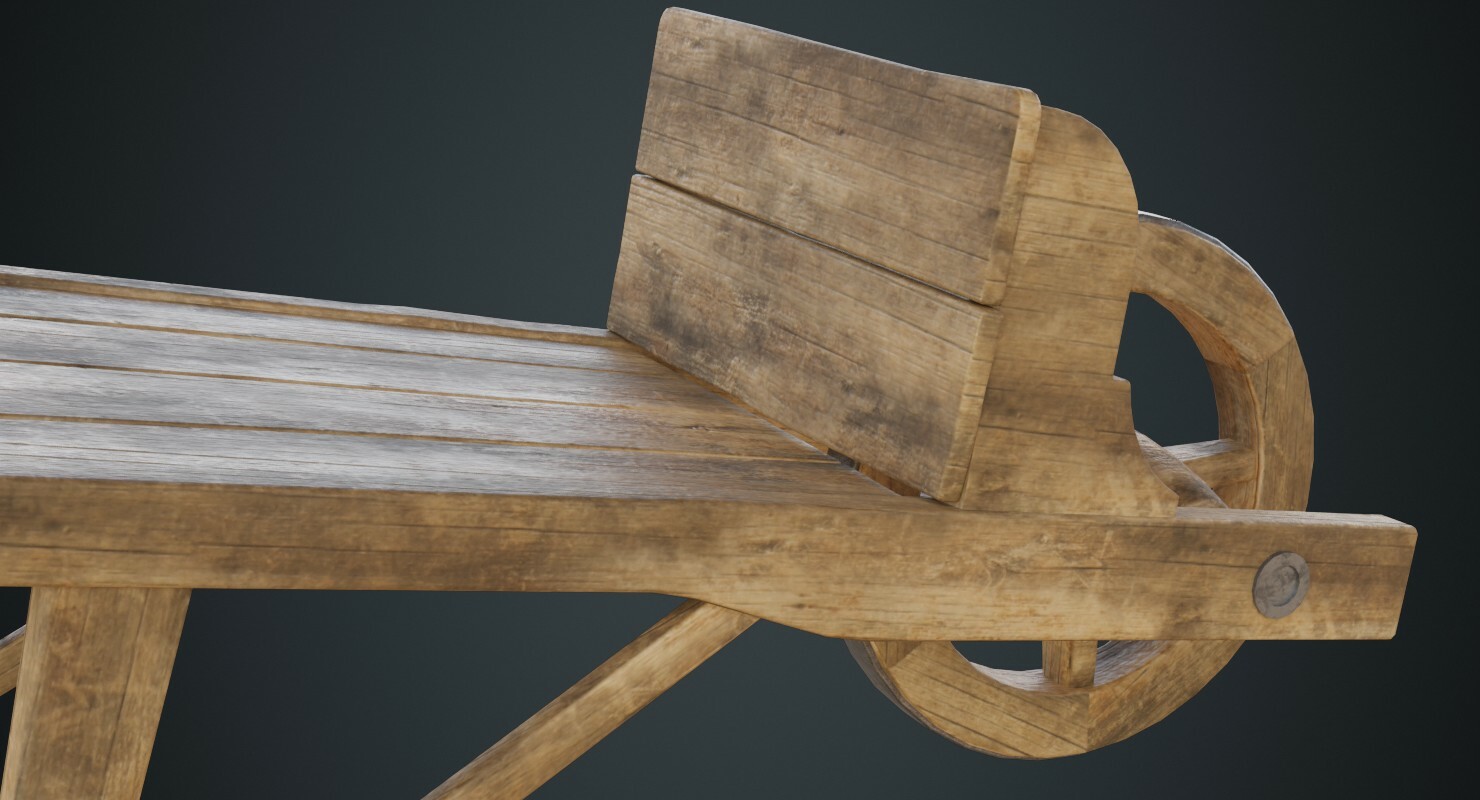 ArtStation - Wheelbarrow 2A | Game Assets
