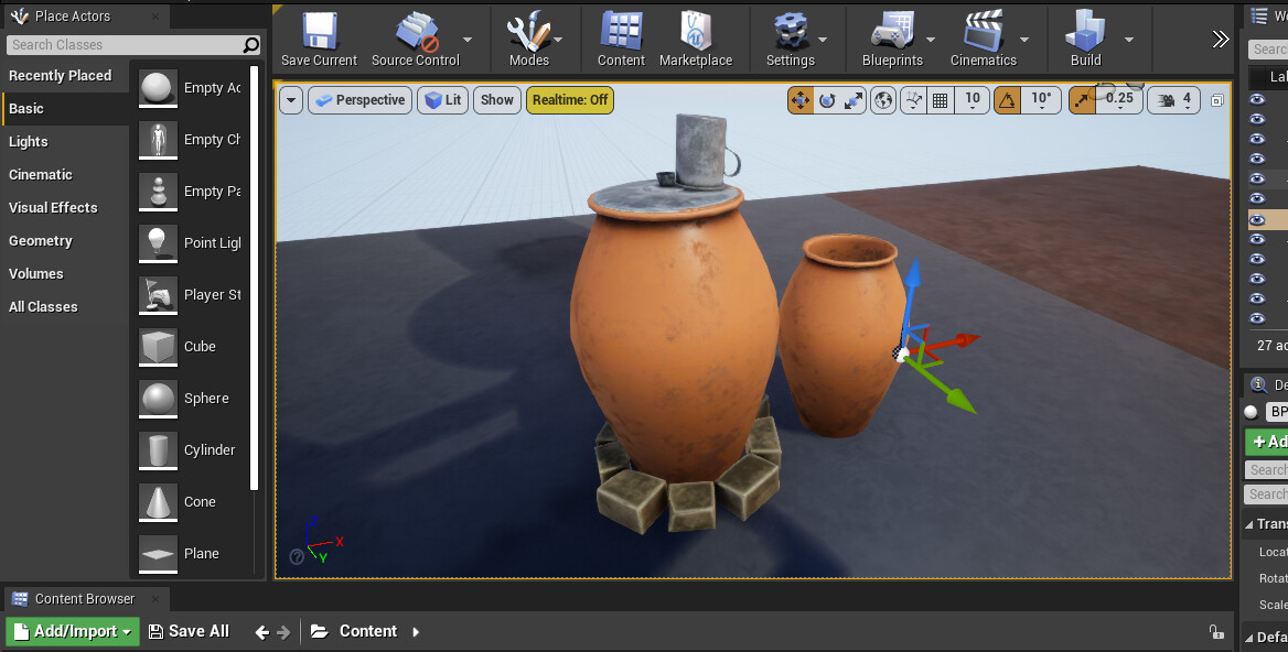 ArtStation - Clay pot | Game Assets