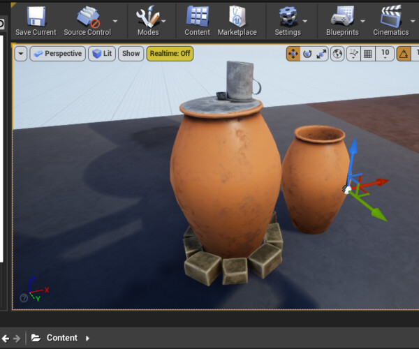 ArtStation - Clay pot | Game Assets