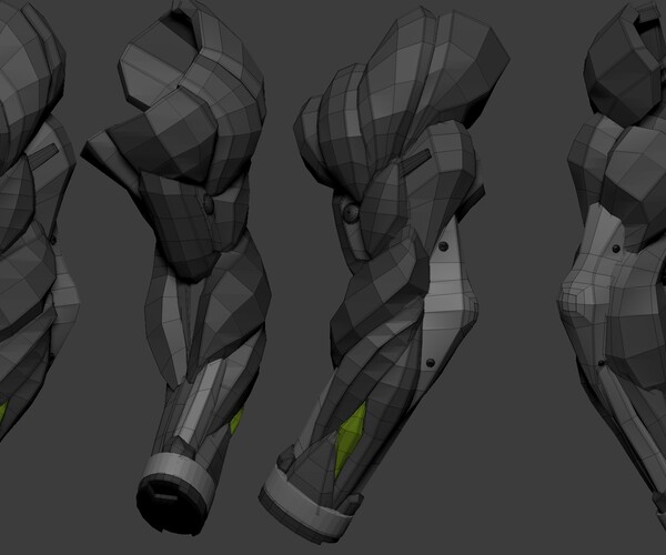ArtStation - Arm Mech Basemesh Dynamic | Resources