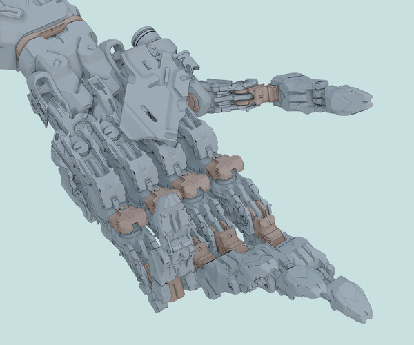 ArtStation - Mech - arm | Resources
