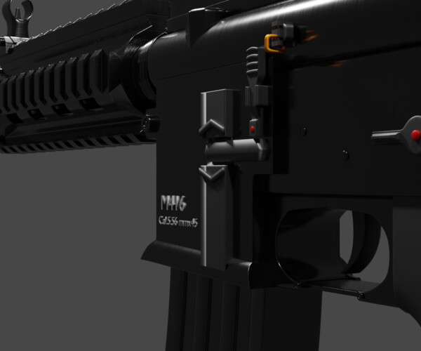 ArtStation - M416 | Game Assets