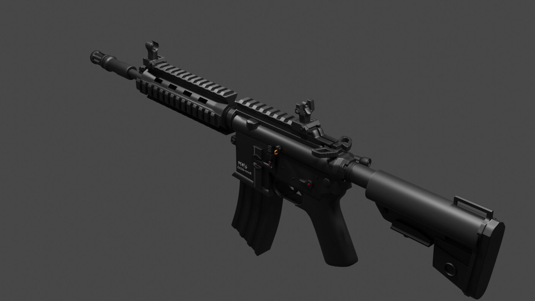 ArtStation - M416 | Game Assets