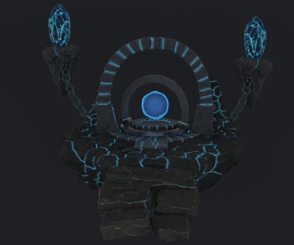 ArtStation - Stylized Altar | Game Assets