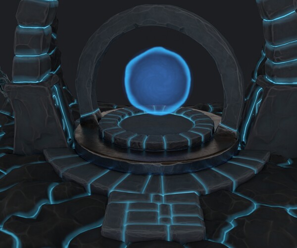 ArtStation - Stylized Altar | Game Assets