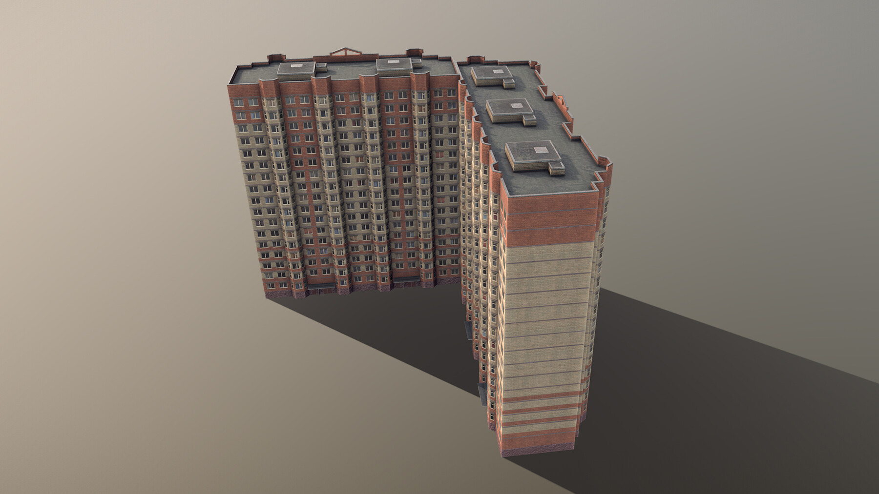 ArtStation - MSK Building 03 | Game Assets