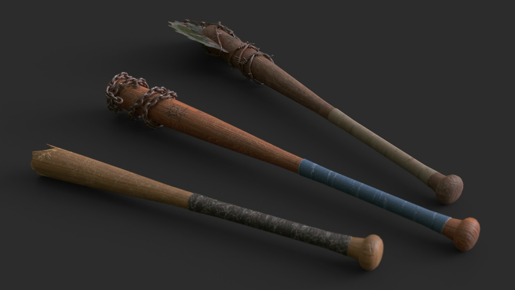 ArtStation - Baseball Bats Assets 02 | Game Assets