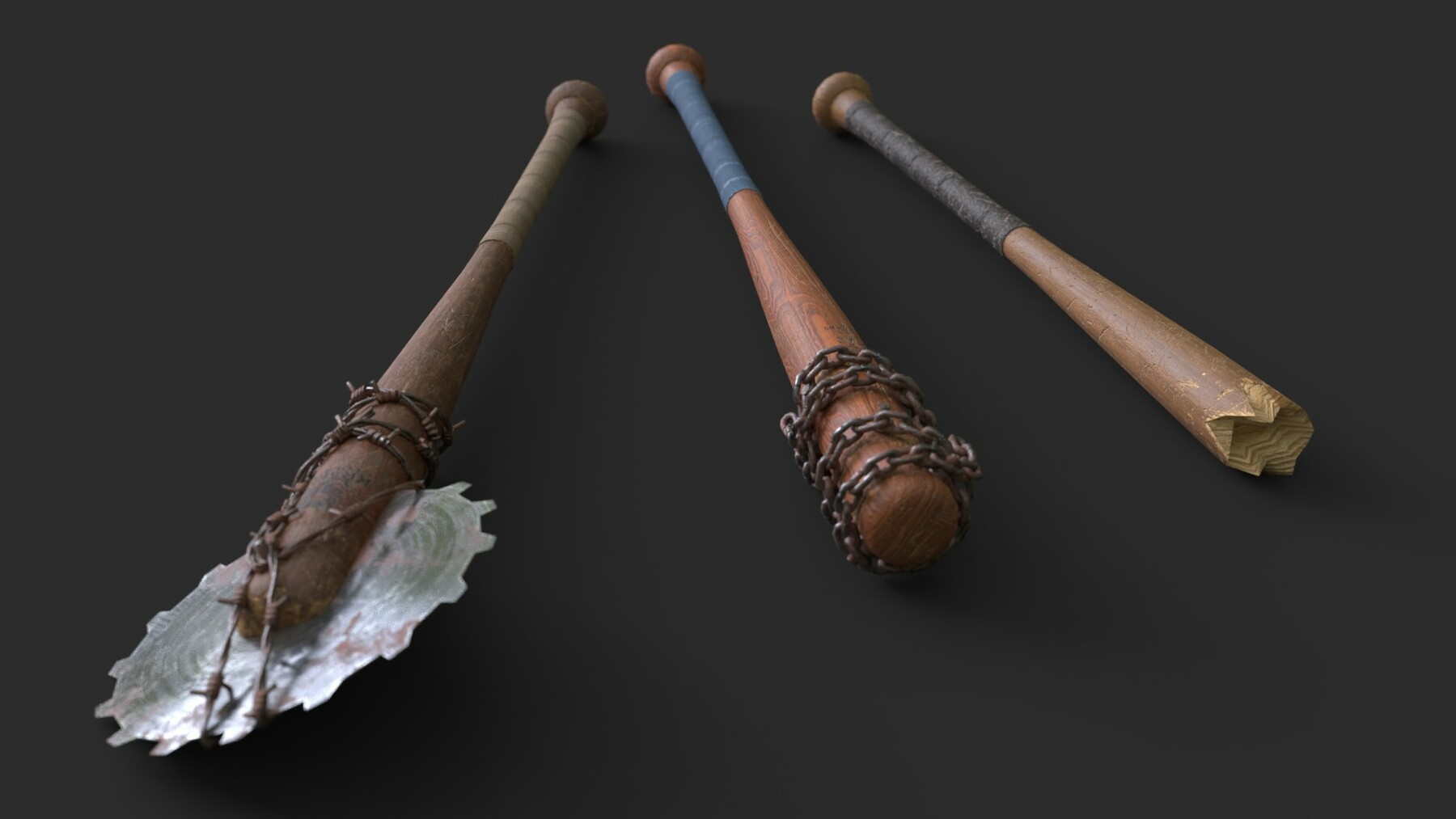 ArtStation - Baseball Bats Assets 02 | Game Assets