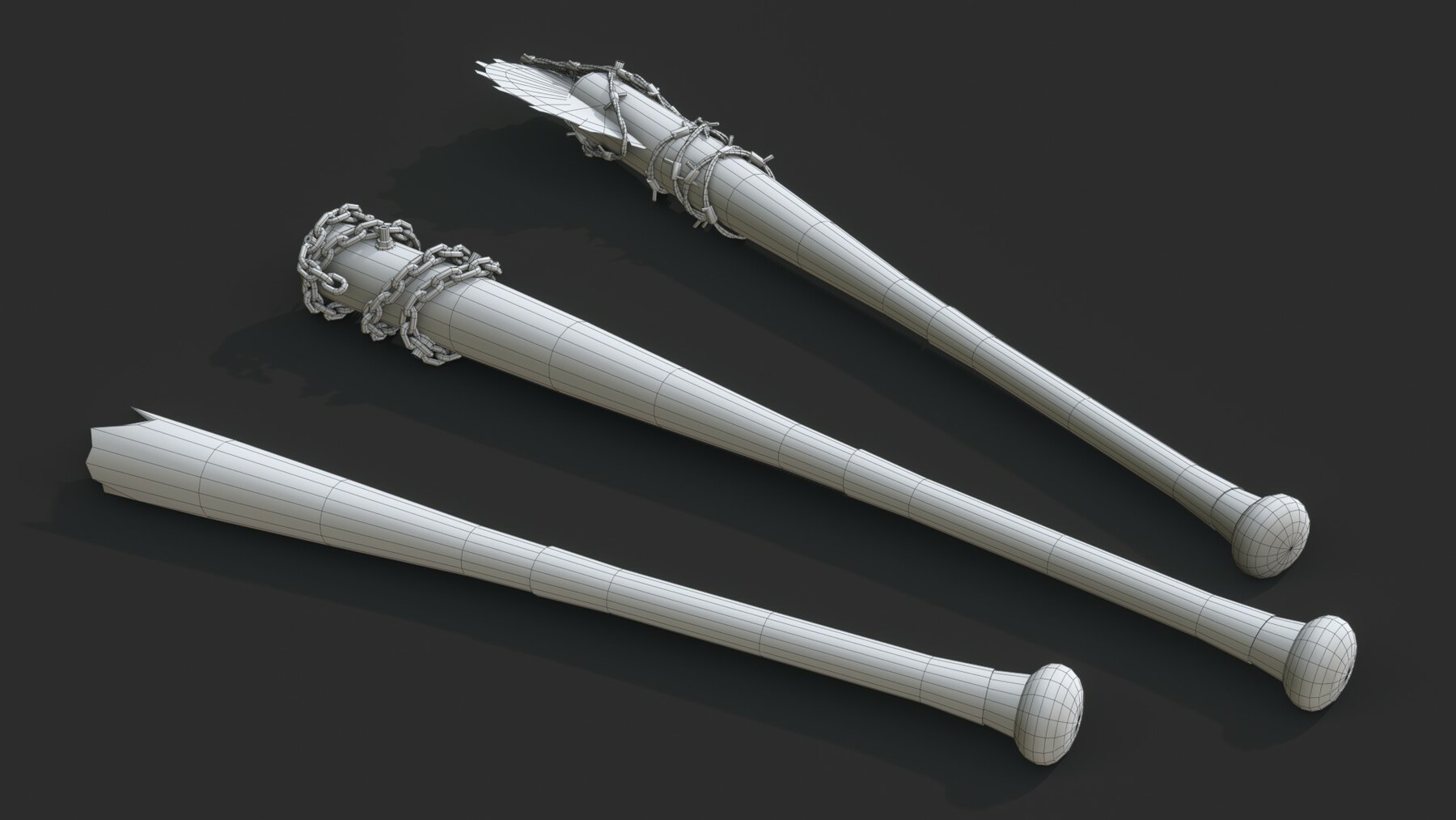 ArtStation - Baseball Bats Assets 02 | Game Assets