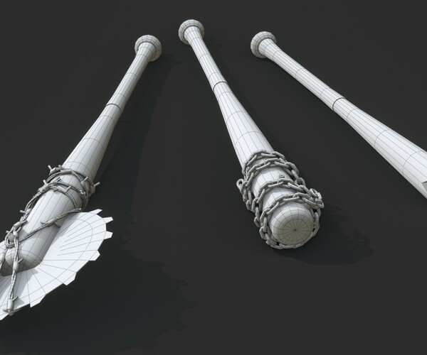 ArtStation - Baseball Bats Assets 02 | Game Assets
