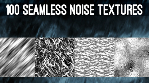 ArtStation - 100 Seamless Noise Textures for VFX | Resources