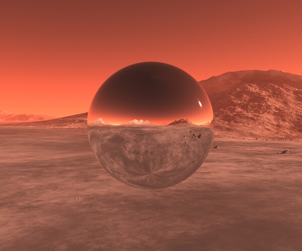 ArtStation - Mars 01. 16K HDRI | Game Assets