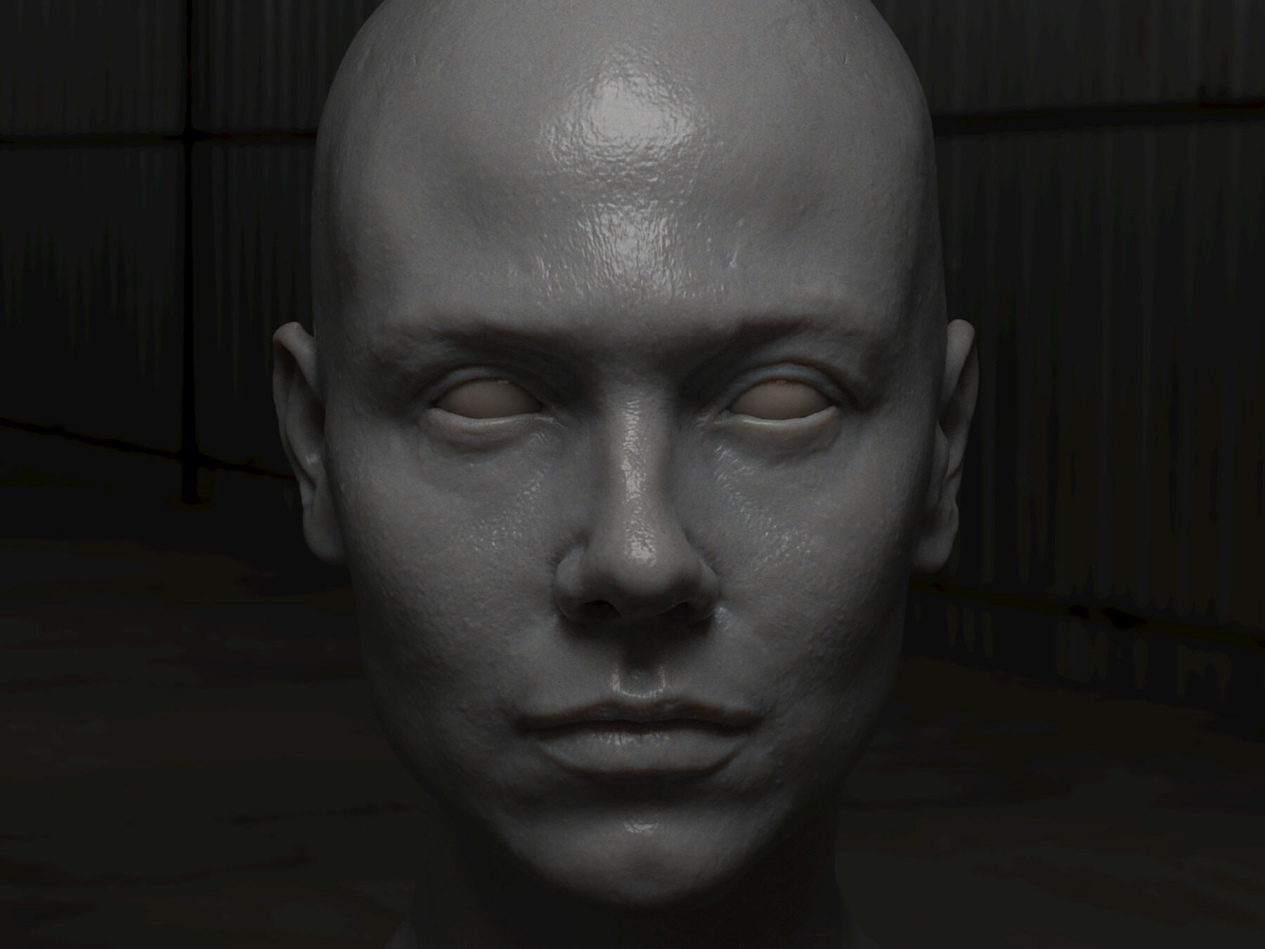 ArtStation - Photorealistic PBR female face game animation ready Low ...