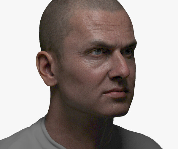 ArtStation - Game Animation Ready Male Face with 8K textures | Game Assets