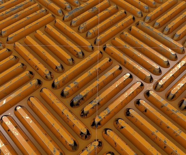 ArtStation - Substance Designer Metal Panel | Game Assets