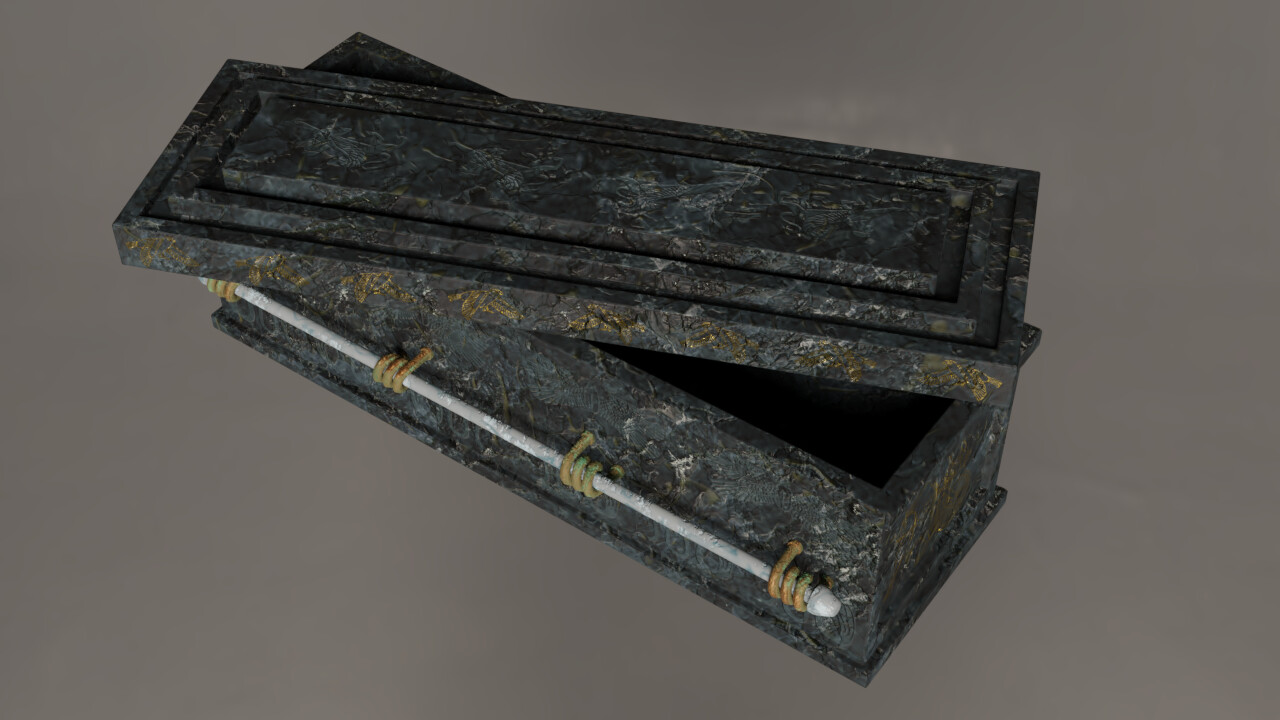 ArtStation - Coffin | Game Assets