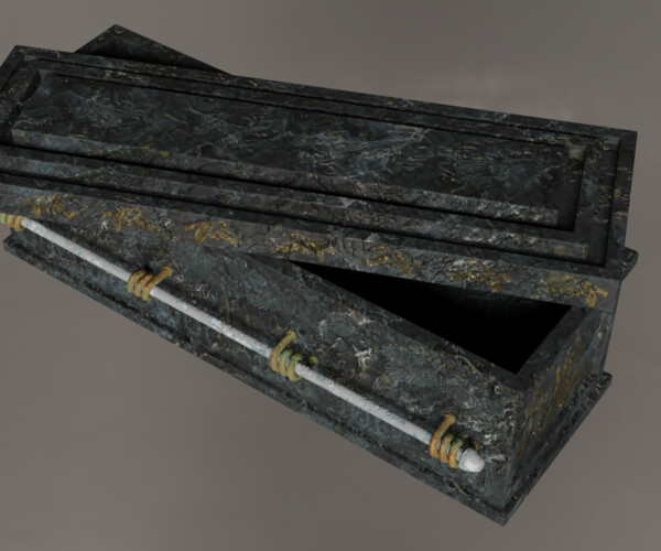 ArtStation - Coffin | Game Assets